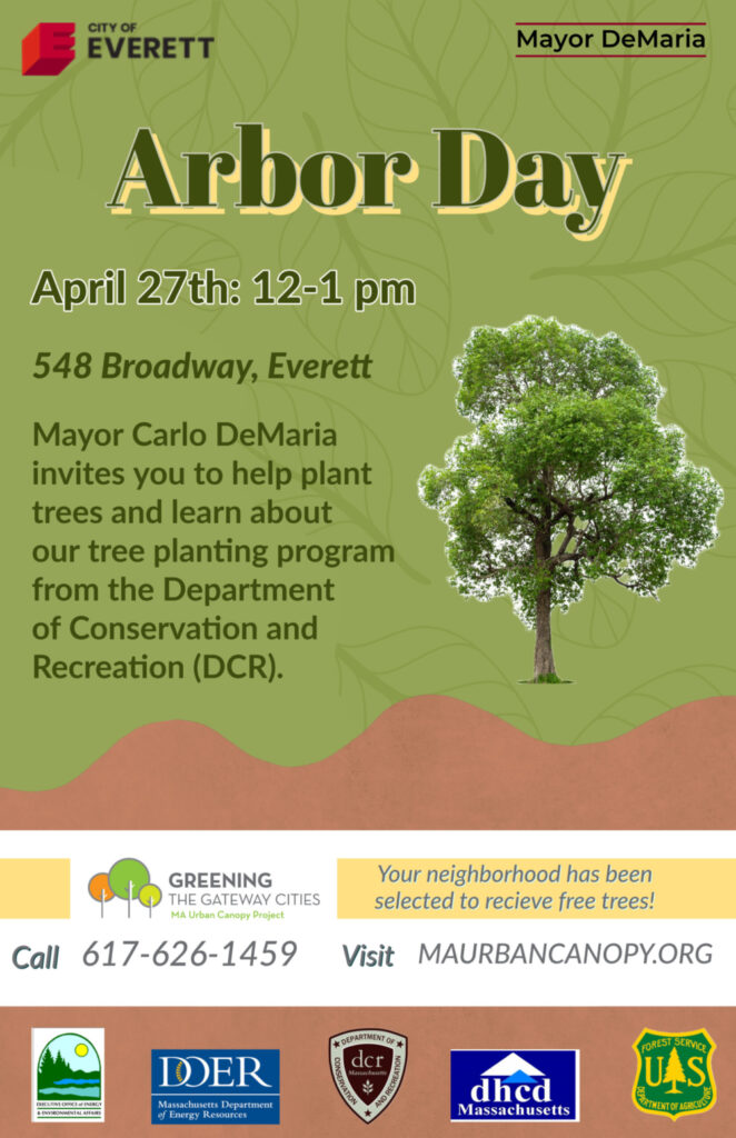 Arbor Day - Everett, MA - Official Website