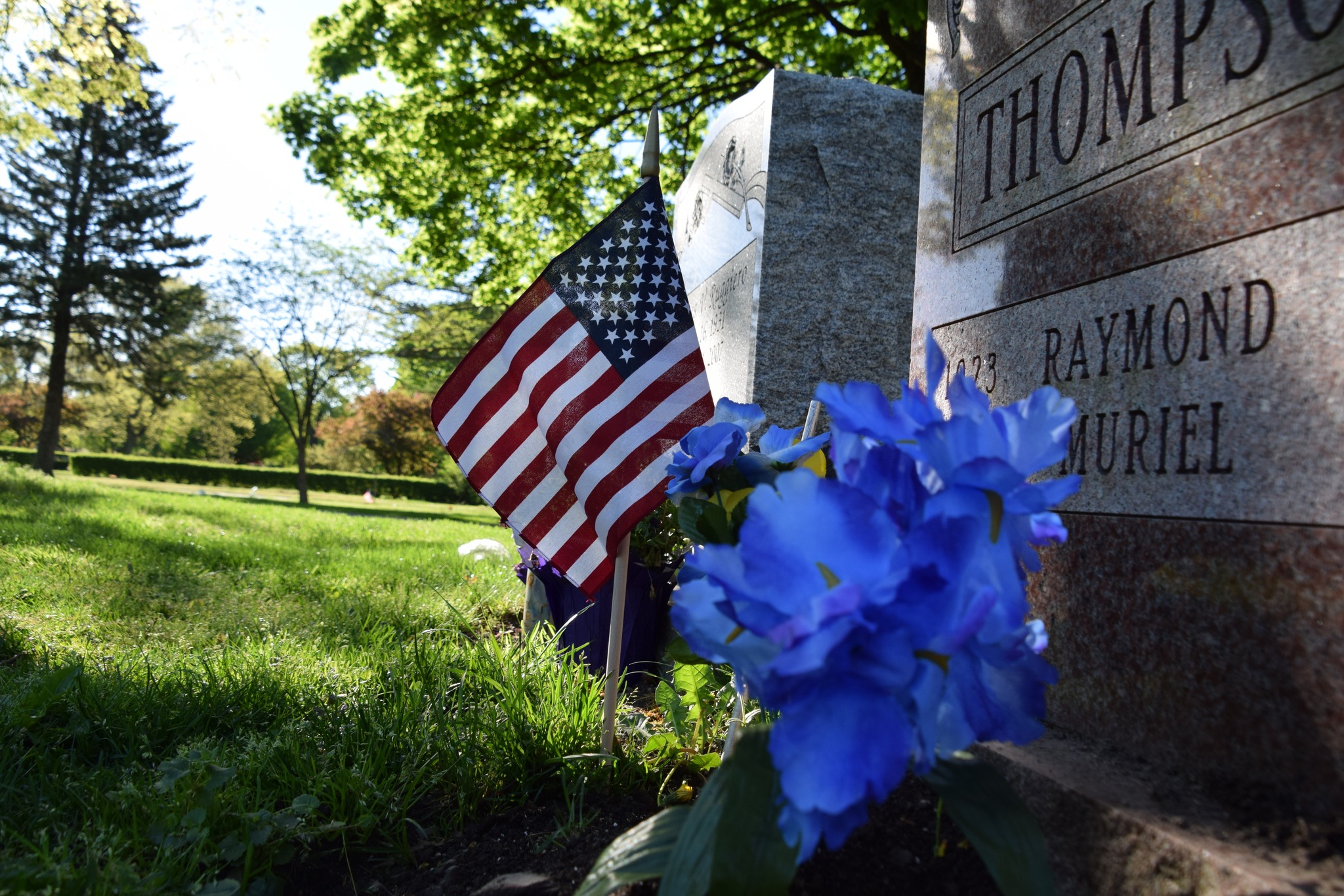 Memorial Day Flag Placing - Glenwood Cemetery - Everett, MA - Official ...