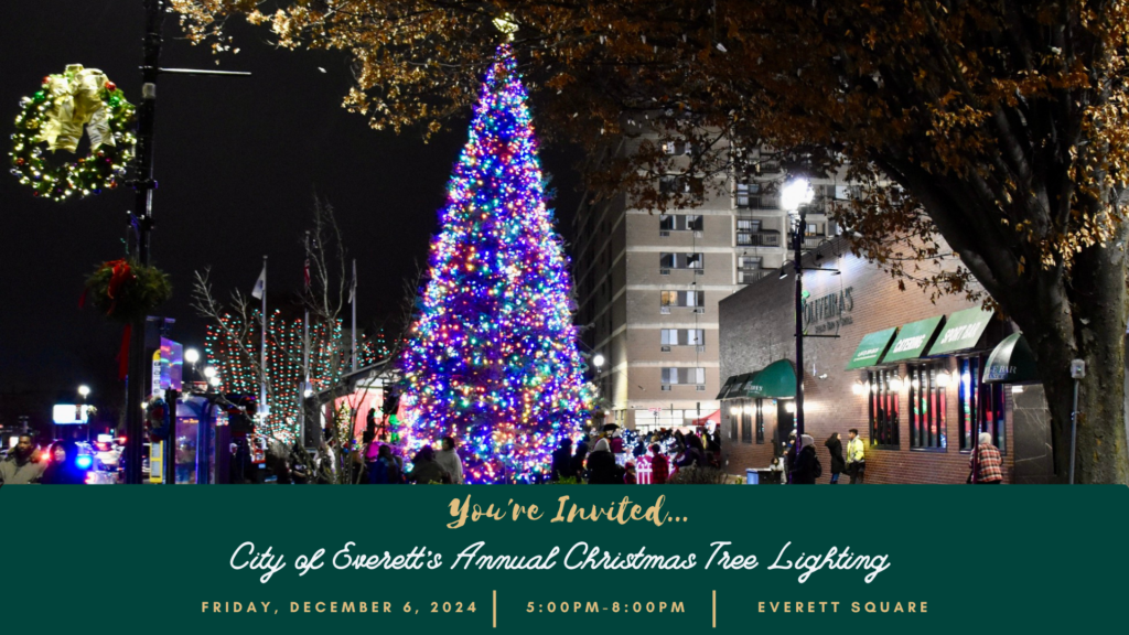 City of Everett's Annual Christmas Tree Lighting - Everett, MA ...