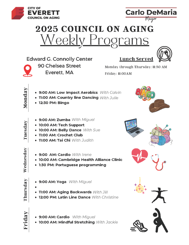 Council on Aging - Everett, MA - Official Website